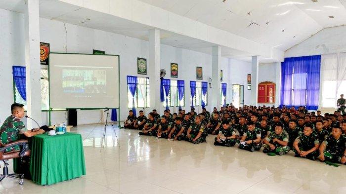 Danyonif 711/Raksatama Ingatkan Prajurit Tidak Main Judi Online dan ...