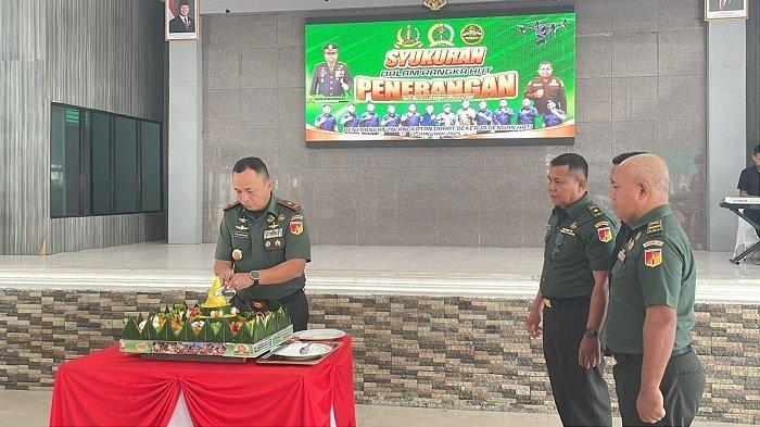Korem 132 Tadulako Gelar Syukuran HUT Penerangan ke-74 TNI Angkatan Darat di Kota Palu ...