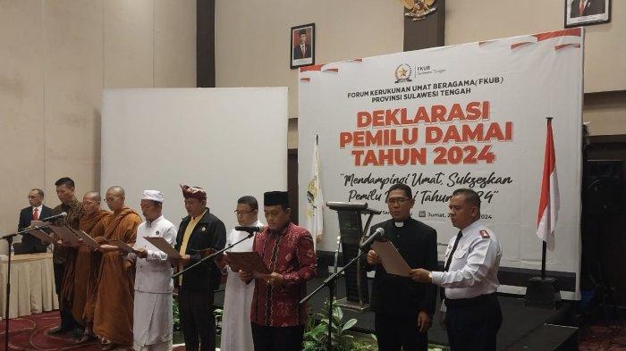 5 Tokoh Agama di Sulteng Sepakat Wujudkan Pemilu Damai - Tribunpalu.com