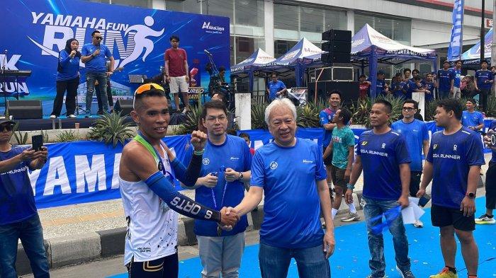 Suasana 1.100 Pelari Ramaikan Yamaha Fun Run 2025 di Kota Palu Sulteng ...