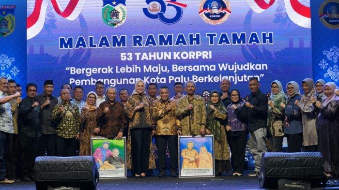 Malam Tamah Tamah HUT Korpri, Wali Kota Palu Minta ASN Wujudkan Pelayanan Berkualitas ...