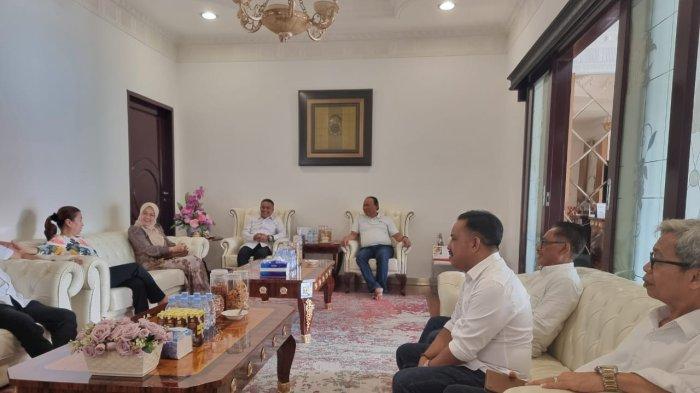 Hadianto Rasyid Temui Elite DPP Golkar Muhidin M Said di Kota Palu ...