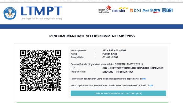 Cara Unduh Sertifikat SBMTN 2022, Download Sertifikat SBMPTN di Laman pengumuman-sbmptn.ltmpt.ac ...