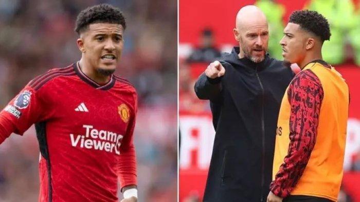 Fix! Jadon Sancho Tinggalkan Manchester United Imbas Perseteruan dengan Erik ten Hag ...