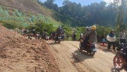 Sempat Putus Karena Longsor, Jalan Trans Sulawesi Kilometer 8 Kebun ...