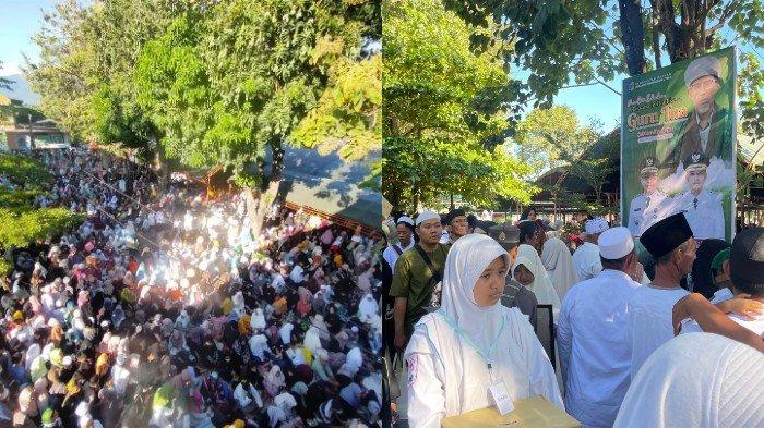 Ribuan Umat Islam dari Berbagai Daerah Padati Haul Guru Tua di Kota ...