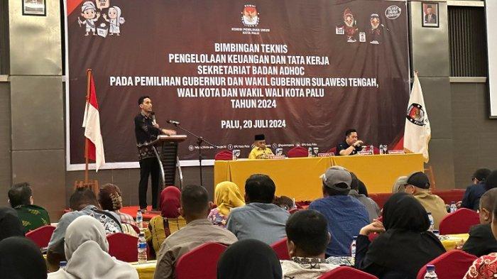 Ketua KPU Palu Ingatkan Peserta Bimtek Kelola Keuangan Pahami PKPU Nomor 8 Tahun 2022 ...