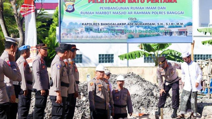 Polres Banggai Bangun Rumah Imam dan Marbot Masjid, Total Anggaran Rp ...