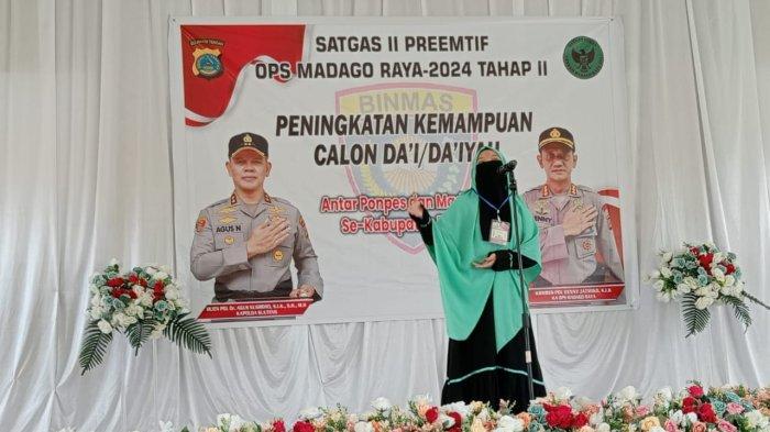 Satgas Madago Raya Tingkatkan Kemampuan Pendakwah di Parigi Moutong Lewat Lomba - Tribunpalu.com