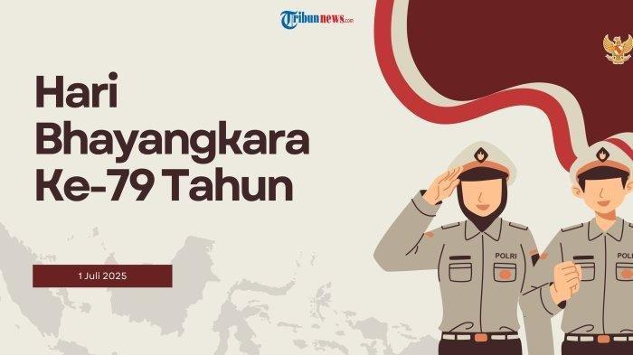 Ucapan Selamat Hari Bhayangkara ke-79 Tahun 2025 Penuh Makna - Tribunpalu.com