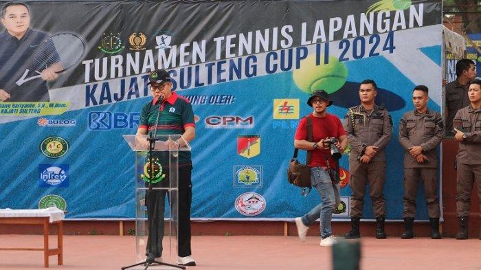 Turnamen Tenis Lapangan Kajati Cup II Resmi Dibuka - Tribunpalu.com