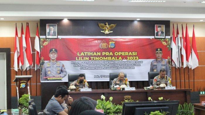 Polda Sulteng Latihan Pra Operasi Lilin Tinombala Jelang Perayaan Natal 2023 dan Tahun Baru 2024 ...