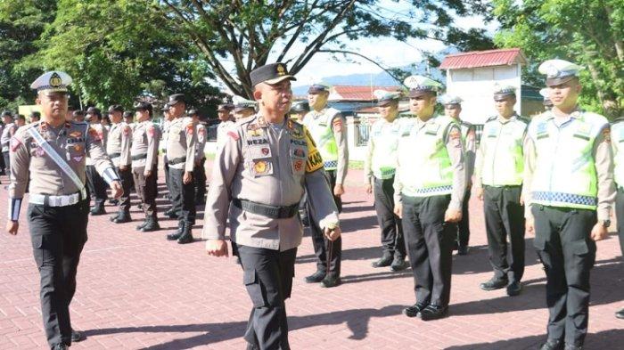Polres Sigi Apel Gelar Pasukan Operasi Ketupat Tinombala 2024 - Tribunpalu.com