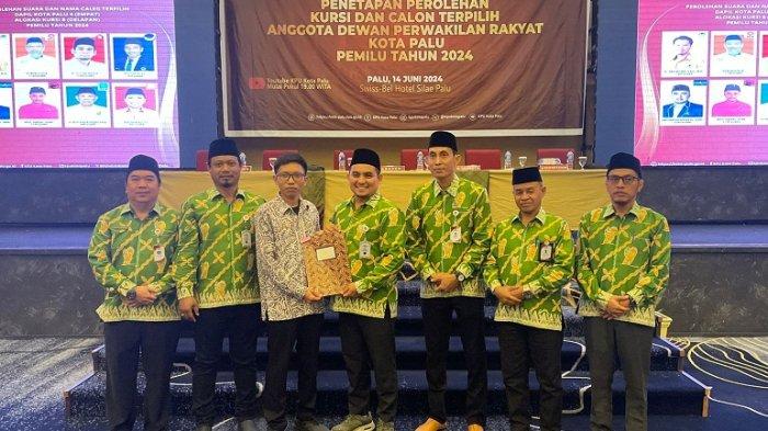 Bawaslu Palu Utus Perwakilan Hadiri Penetapan Perolehan Kursi Parpol dan Caleg Terpilih di KPU ...