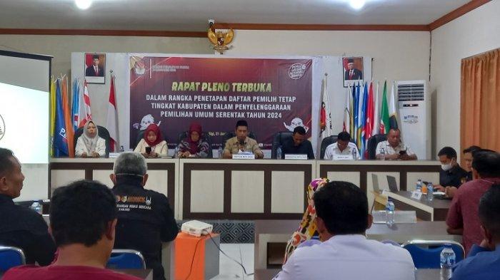 KPU Sigi Pleno Penetapan DPT, Potensi Penambahan 1000 Pemilih Baru - Tribunpalu.com