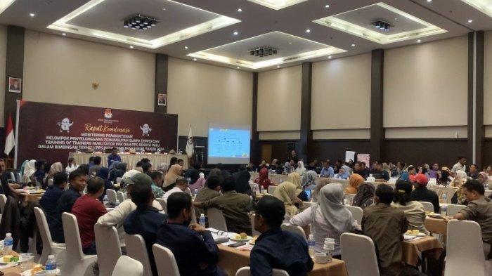 KPU Palu Gelar Training Of Trainers bagi PPS dan PPK - Tribunpalu.com
