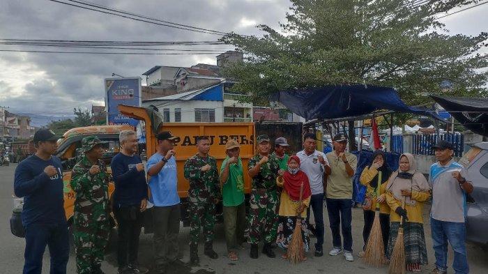 Korem 132/Tadulako Turunkan 1.500 Personel Bersihkan Pasar Inpres ...