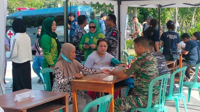 Korem 132/Tadulako Bakti Kesehatan dan Bazar UMKM di Palu Meriahkan HUT ...