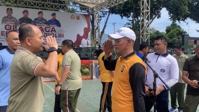 Dandrem Tadulako dan Kapolda Sulteng Olahraga Bersama, Minta Personel ...