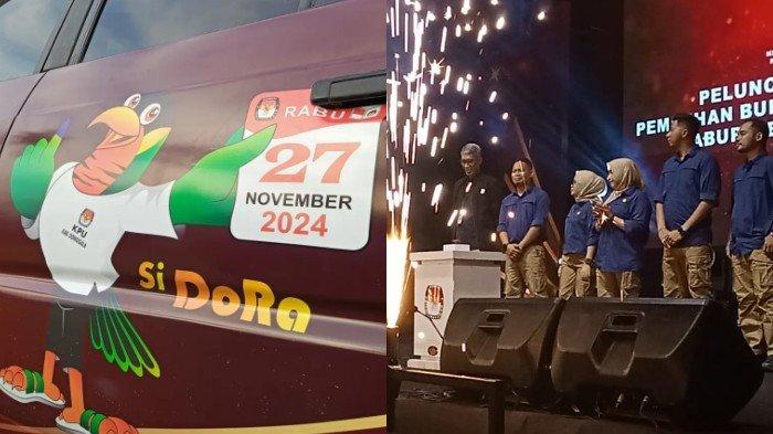 Si Dora, Burung Nuri Jadi Maskot Pilkada Donggala 2024 - Tribunpalu.com