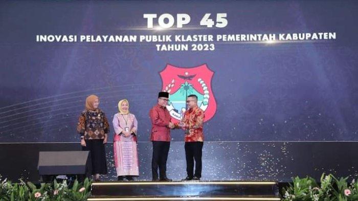 Pemkab Banggai Raih Penghargaan Top 45 Inovasi Pelayanan Publik Tahun 2023 - Tribunpalu.com