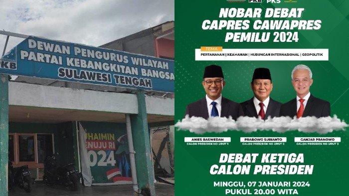 Koalisi Perubahan Gelar Nobar Debat Capres Ketiga di Sekretariat PKB ...