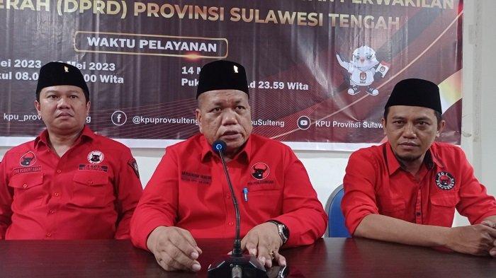 3 Kali Tunda Jadwal ke KPU Sulteng, PDI Perjuangan Daftar 55 Bacaleg - Tribunpalu.com