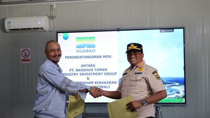 PT IHIP dan Damkar Morowali Teken Kerjasama dalam Pengendalian ...