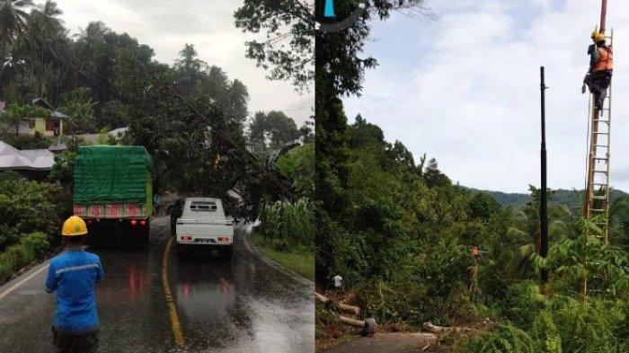 Aliran Listrik Putus Akibat Cuaca Ekstrim, PLN Suluttenggo Gerak Cepat ...