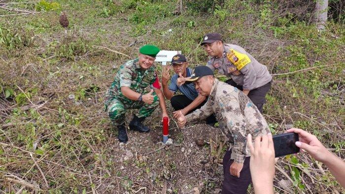 BPN Banggai Gelar Pelatakan Patok, Simbol Dimulainya Program PTSL 2023 ...