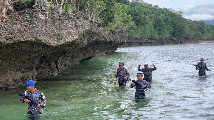 Antisipasi Gangguan Keamanan, Prajurit Lanal Tolitoli Patroli di Pulau ...
