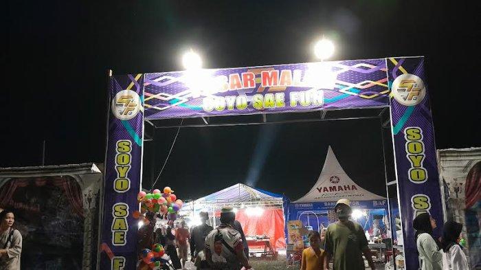 Pasar Malam Soyo Se Fun di Lapangan Jl Pue Bongo Palu Dipadati Warga ...