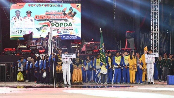 Popda Sulteng 2024 Resmi Bergulir, Diramaikan 1.065 Orang dari 12 ...