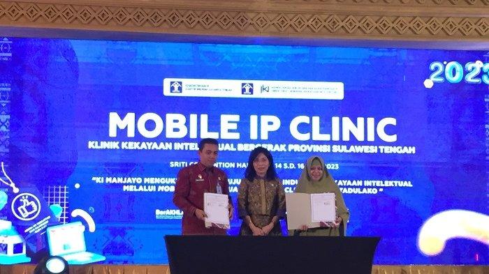 Dirjen Kekayaan Intelektual Kemenkumham RI Hadiri Pembukaan Mobile Ip Clinic di Kota Palu ...