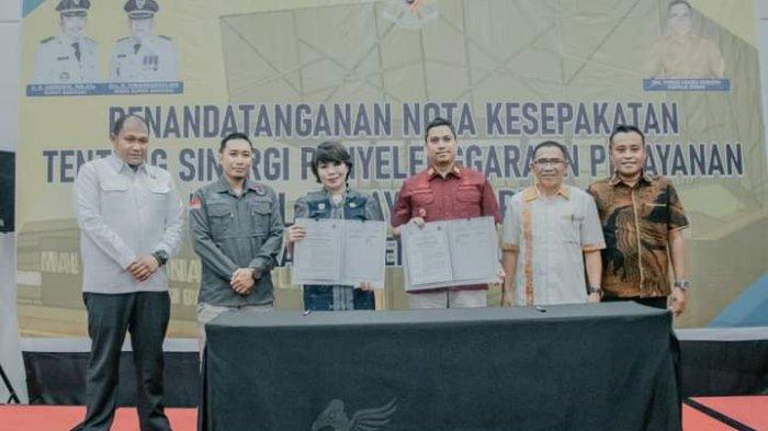 Pemkab Banggai dan 6 Instansi Vertikal Teken Nota Kesepakatan Mal ... Pemkab Banggai dan 6 Instansi Vertikal Teken Nota Kesepakatan Mal ...