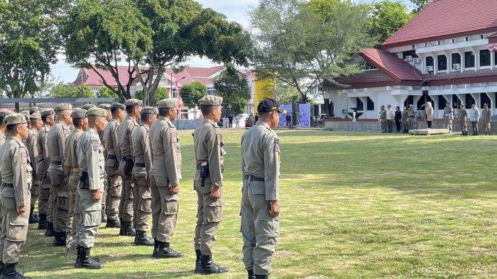 Pemkot Gelar Apel Kesiapsiagaan Satpol PP dan Satuan Linmas Kota Palu ...