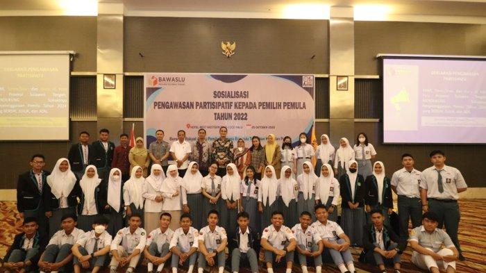 Bawaslu Sulteng Ajak Pemilih Pemula Jadi Agen Pengawasan Partisipatif