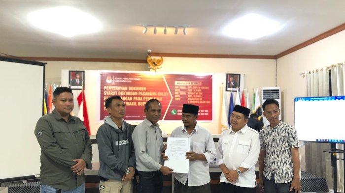 Imran Latjedi-Rullof Mua Belum Penuhi Syarat Dukungan Pendaftaran Calon Perseorangan di KPU Sigi ...