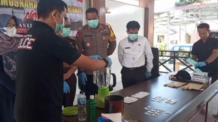 Polres Poso Musnahkan Barang Bukti Sabu Seberat 41,59 Gram - Tribunpalu.com