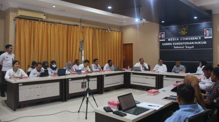Rapat di Kanwil Kemenkum Sulteng, Pemkab Morowali Harmonisasi Ranperda ...