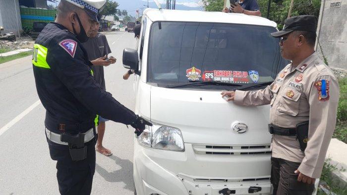 Hari Pertama Operasi Patuh Tinombala 2024 di Sigi, 60 Pelanggar Kena Teguran dan Tiga Ditilang ...