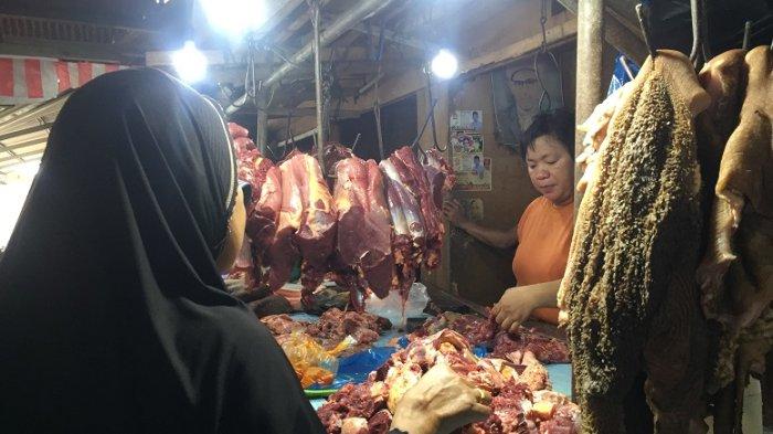 H-1 Ramadhan 2023, Harga Daging Sapi di Pasar Inpres Palu Tembus Rp 150 Per Kg - Tribunpalu.com