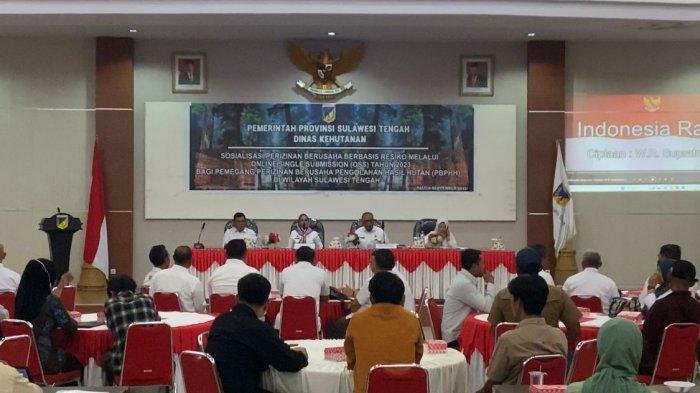 Pelaku Usaha Kehutanan di Sulteng Diajak Gunakan Sistem Berbasis OSS - Tribunpalu.com