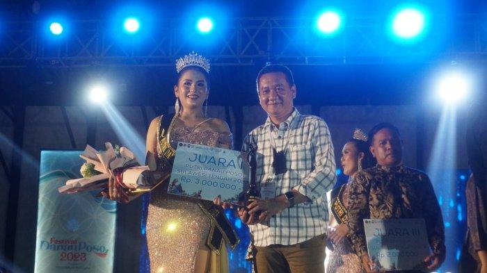Stevani Lantu Terpilih Jadi Putri Danau Poso 2023, Yolanda Runner Up - Tribunpalu.com