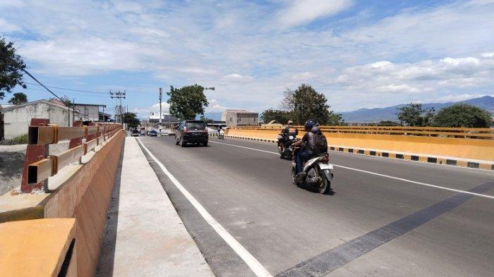 Jembatan Baru Pue Bongo Palu Kini Bisa Diakses Masyarakat - Tribunpalu.com