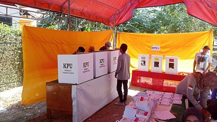 TPS 42 Talise Palu PSU Pemilihan Presiden-Wapres, DPR RI dan DPD Dapil ...