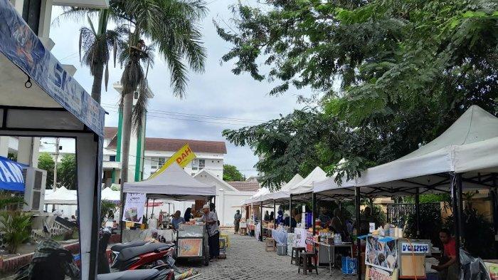 20 Stand UMKM Meriahkan Job Fair HUT TribunPalu.com di Kantor Gubernur ...