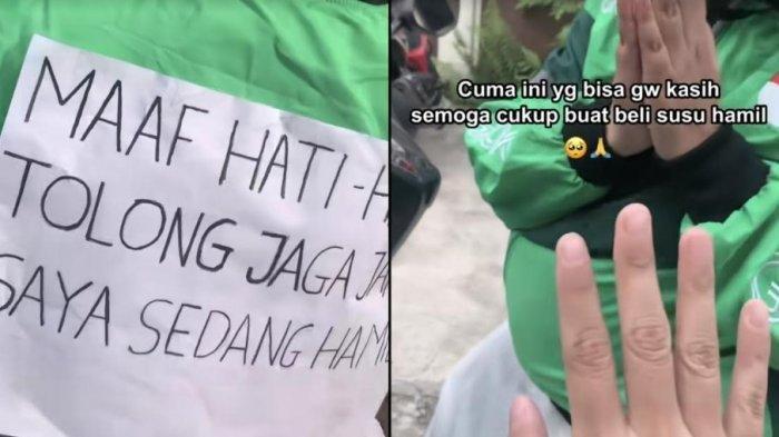 VIRAL! Wanita Hamil Rela Jadi Driver Ojol untuk Biaya Persalinan, Ngaku ...