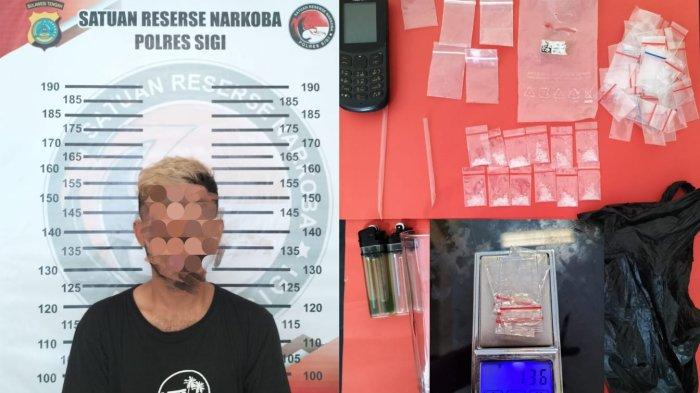 Pria Desa Walatana Sigi Kerap Transaksi Narkotika Ditangkap Polisi - Tribunpalu.com