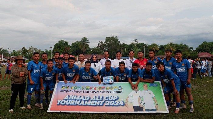 Dewata FC Juara Ahmad Ali Cup 2024 Zona 3 Kabupaten Poso - Tribunpalu.com